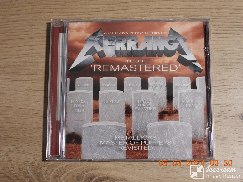KERRANG- Remastered - METALLICA Master of Puppets | Brodnica | Kup ...