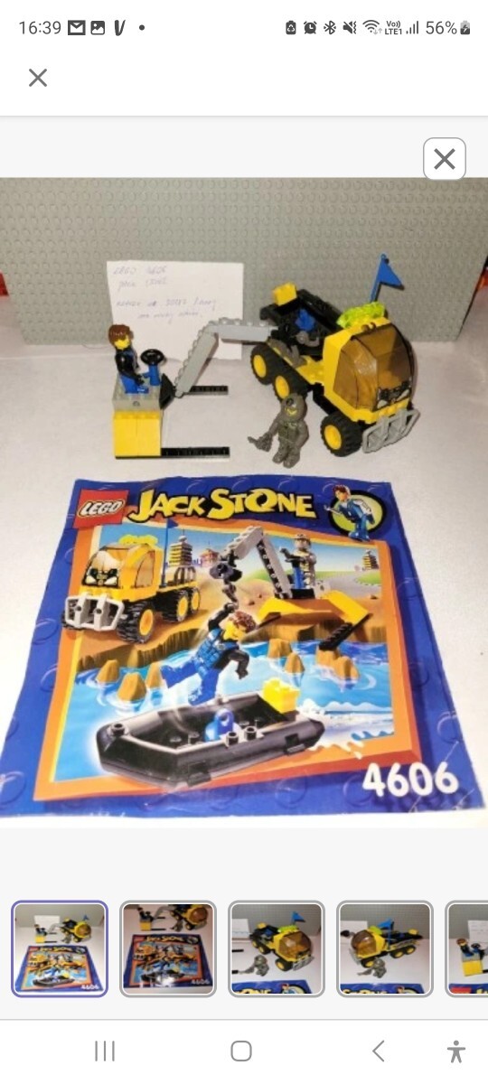 Lego Jack Stone 4606 z instrukcją | Warszawa | Kup teraz na Allegro ...