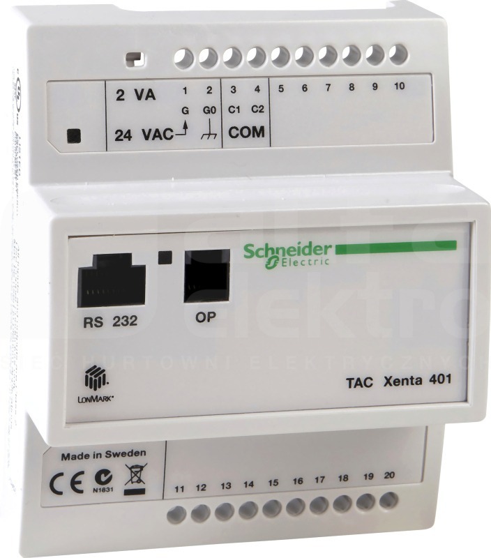 TAC XENTA 401 Schneider moduł komunikacyjny | Torun | Kup teraz na ...