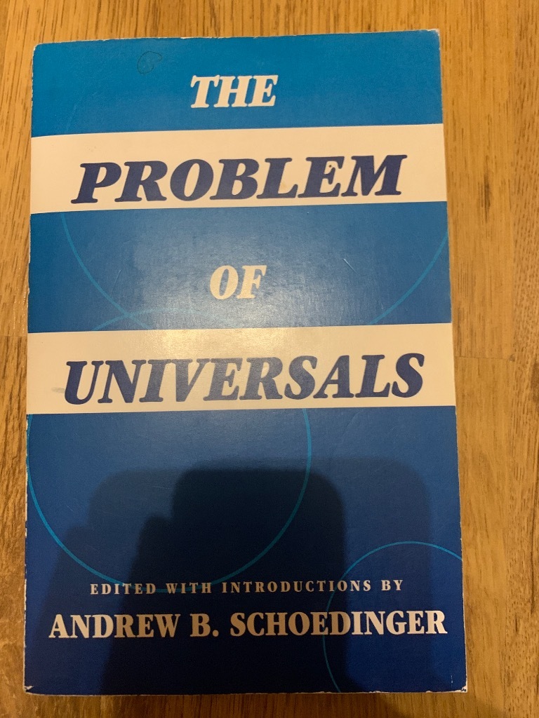Schoedinger The Problem of Universals | Kąpino | Kup teraz na Allegro ...