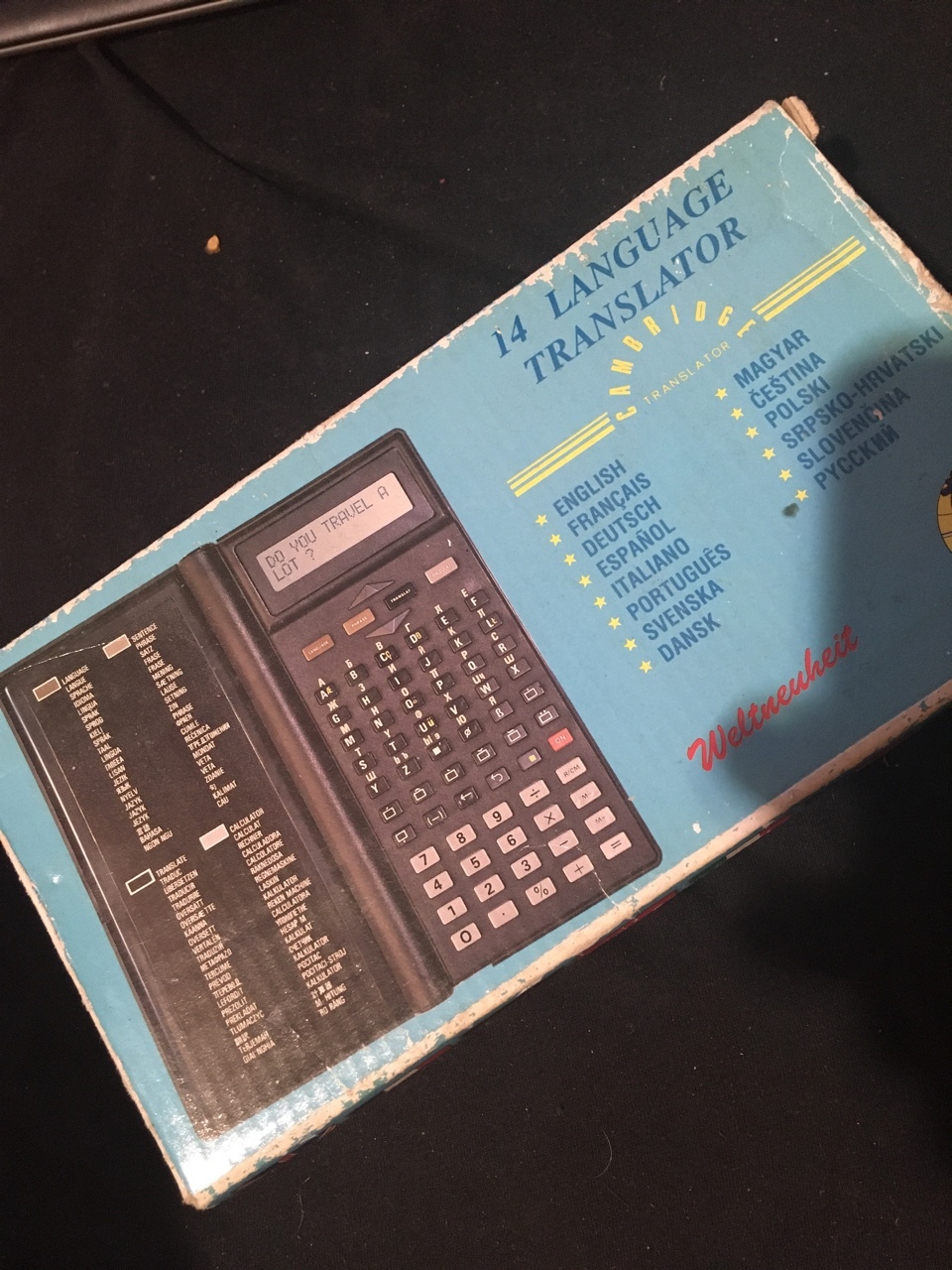 Retro: Cambridge Electronic Translator TKD T 9011 | Warszawa ...