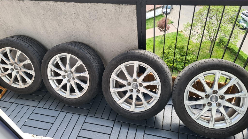 Alufelgi 17 7 5 ET38 Audi inalne + opony Good | Warszawa | Ogłoszenie ...