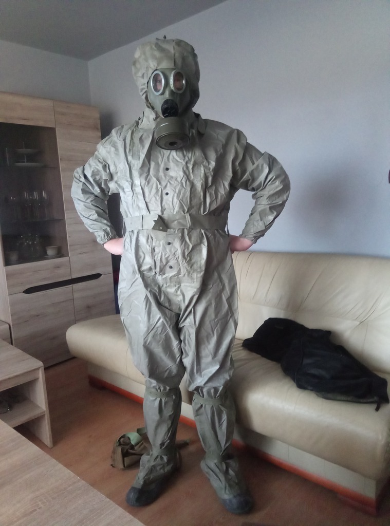 OP 1 L2 kombinezon przeciwchemiczny maska p.gaz | Żywiec | Kup teraz na ...