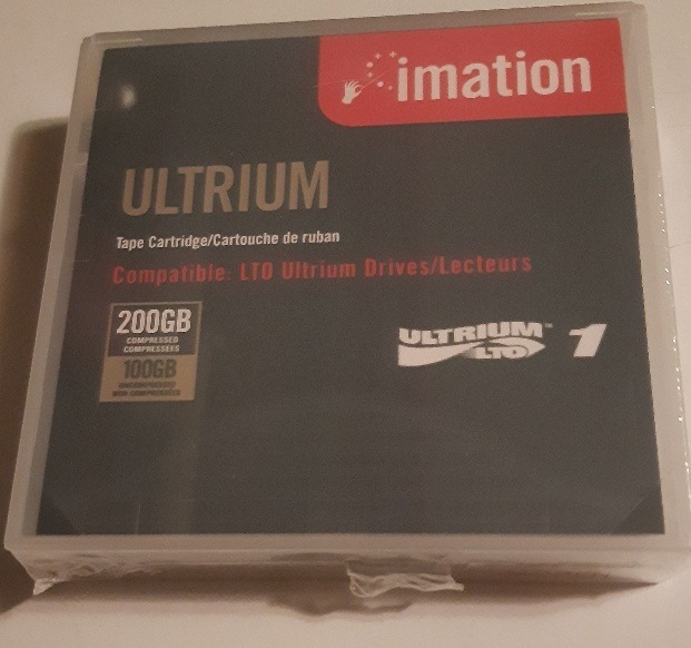Taśma LTO1 Imation Ultrium 1 200 GB | Tokarnia | Kup teraz na Allegro ...
