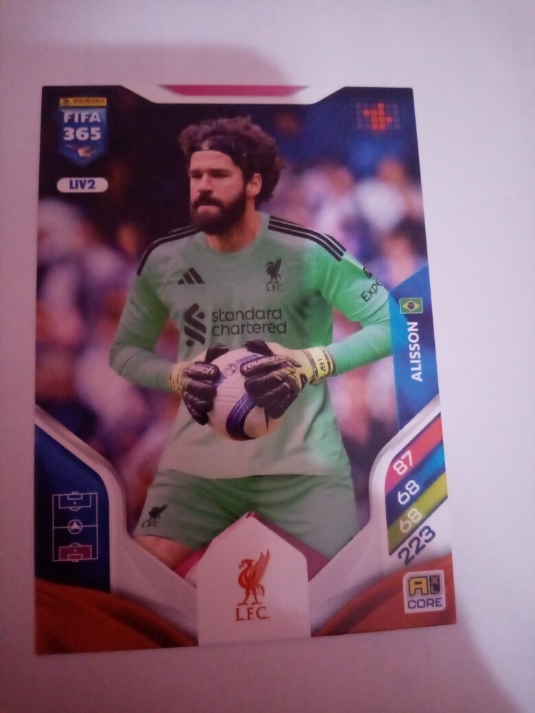 Panini Fifa 365 2026 core Alisson LIV2 Liverpool | Sosnowiec | Kup ...