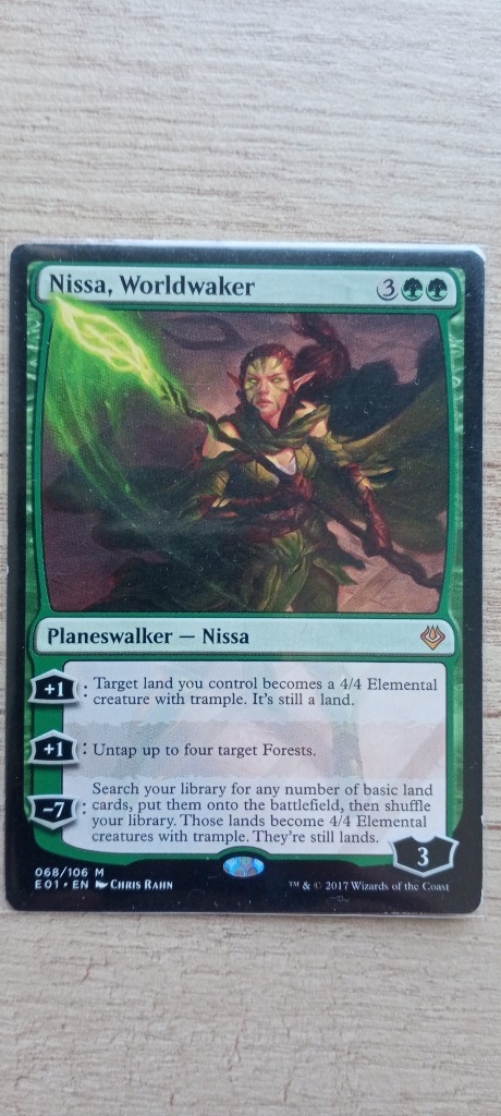 Mtg Nissa Worldwaker E01 Wrocław Kup Teraz Na Allegro Lokalnie