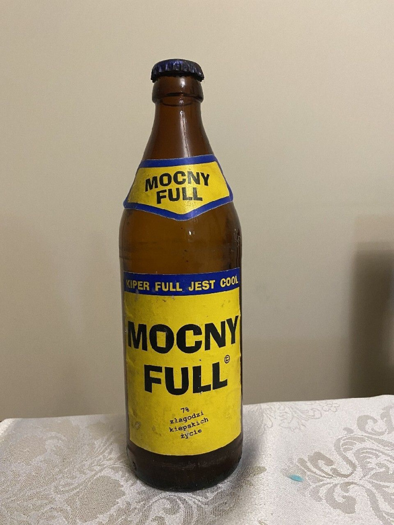 Butelka po piwie Mocny Full | Juchnowiec Kościelny | Kup teraz na ...