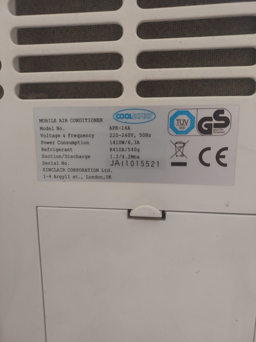 Klimatyzator przenośny COOLEXPERT | Orneta | Ogłoszenie na Allegro Lokalnie