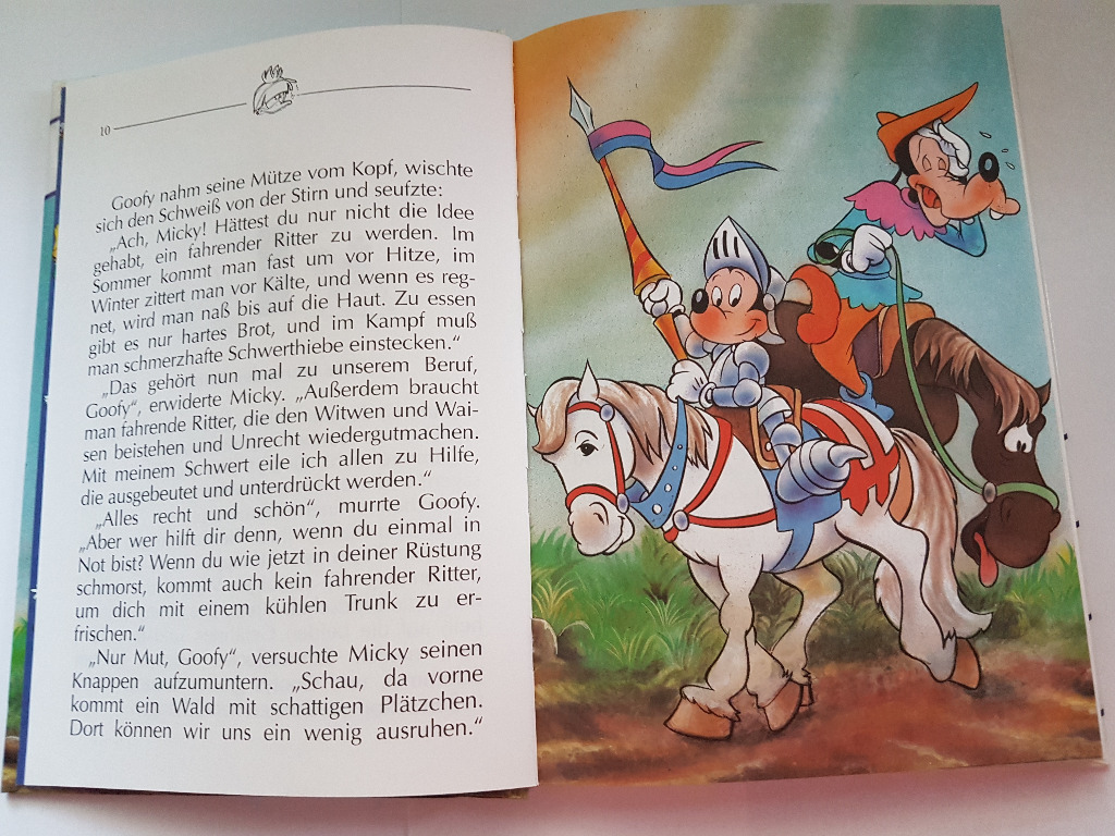 Micky der Ritter, Walt Disney, j. niemiecki | LUBOŃ | Ogłoszenie na ...