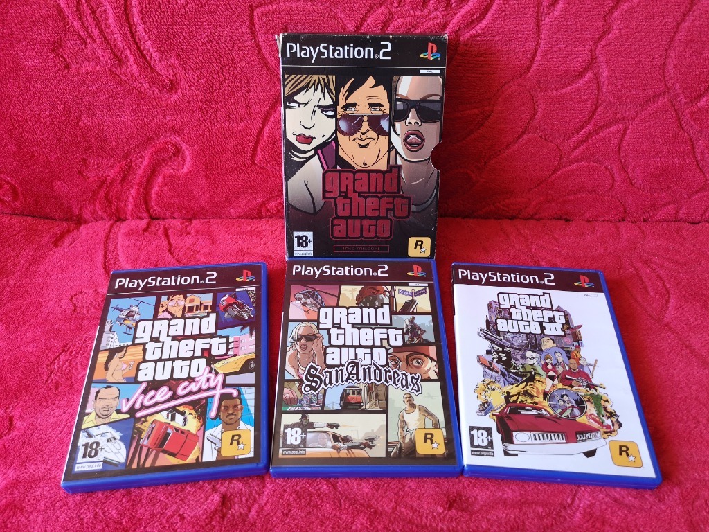 Gry PS2 GTA Grand Theft Auto The Trilogy | Wejherowo | Kup teraz na ...