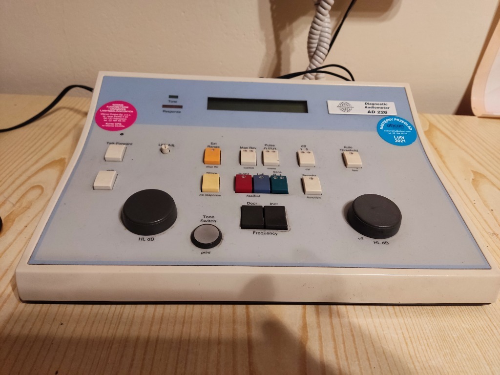 Audiometr Diagnostic audiometer ad 226 | Iława | Kup teraz na Allegro ...
