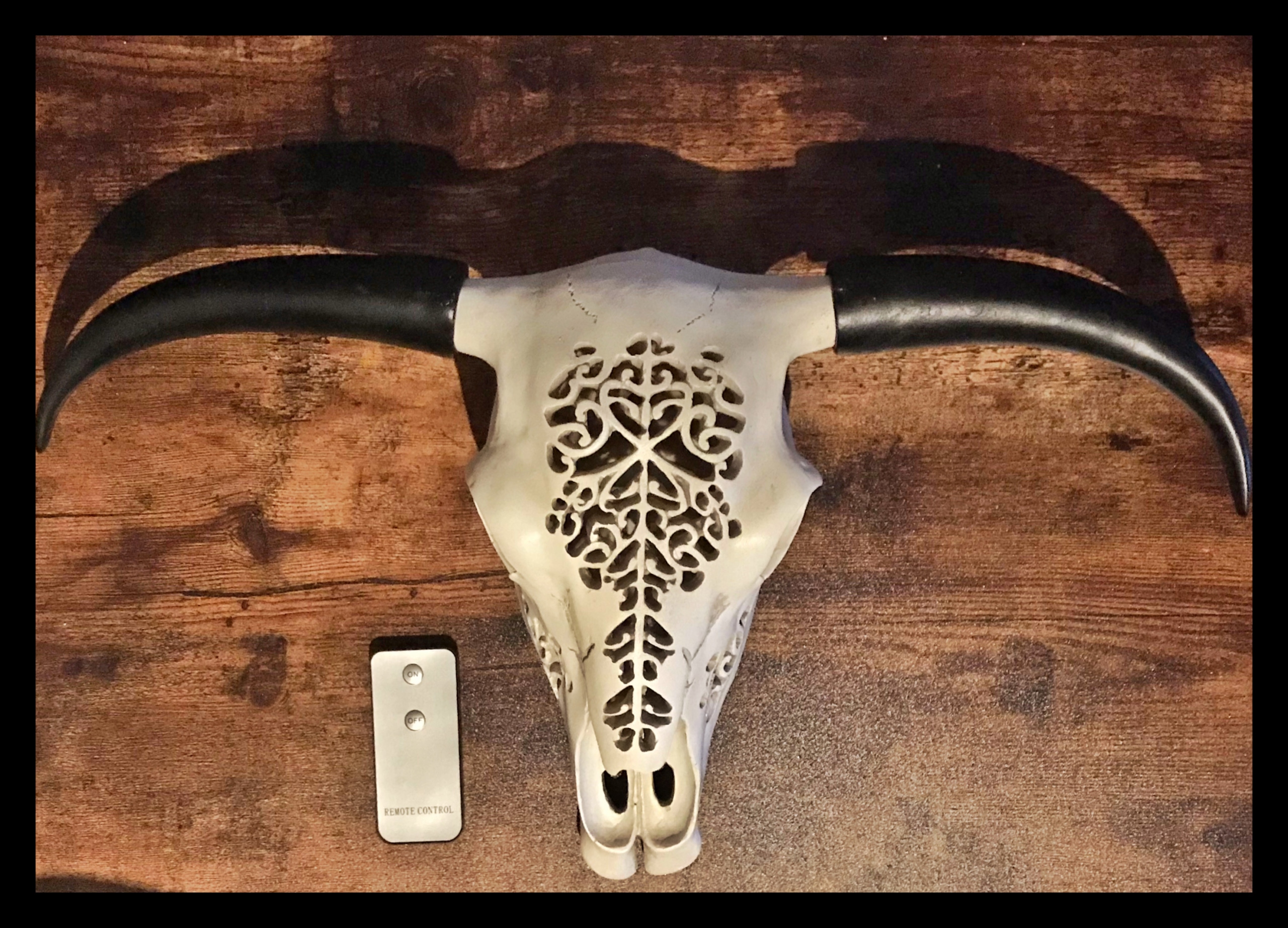 Kinkiet Ozdoba poroże rogi czaszka byka bawoła | Łódź | Kup teraz na Allegro Lokalnie