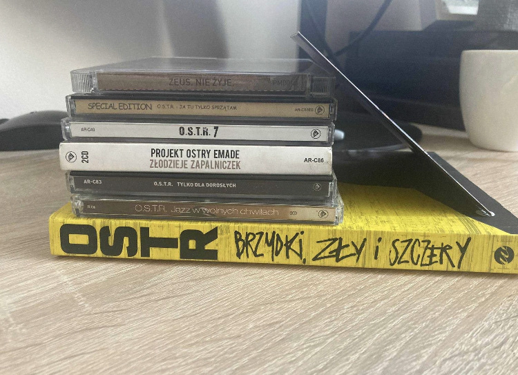 Plyty CD OSTR i Zeus 8 szt + biografia OSTR | Rabien AB | Kup teraz na ...