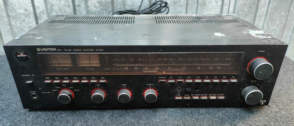 AMPLITUNER AM.FM UNITRA ZRK AT9100 | Poznań | Licytacja na Allegro Lokalnie