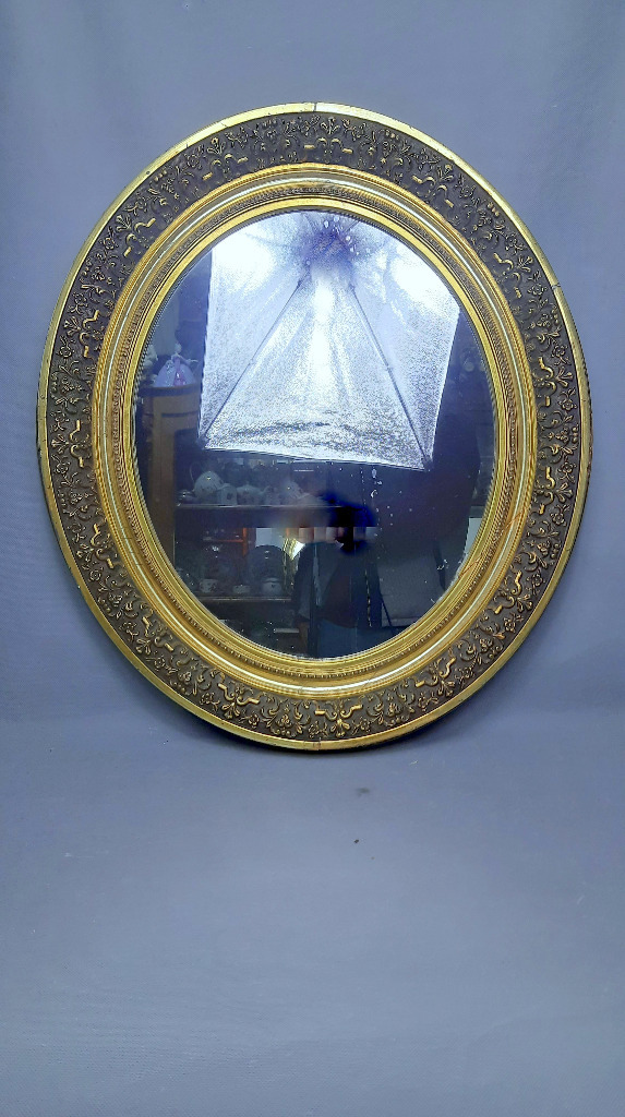 Stara Złota Rama Portetowa Owal Lustro | Nowy Sącz | Ogłoszenie na ...