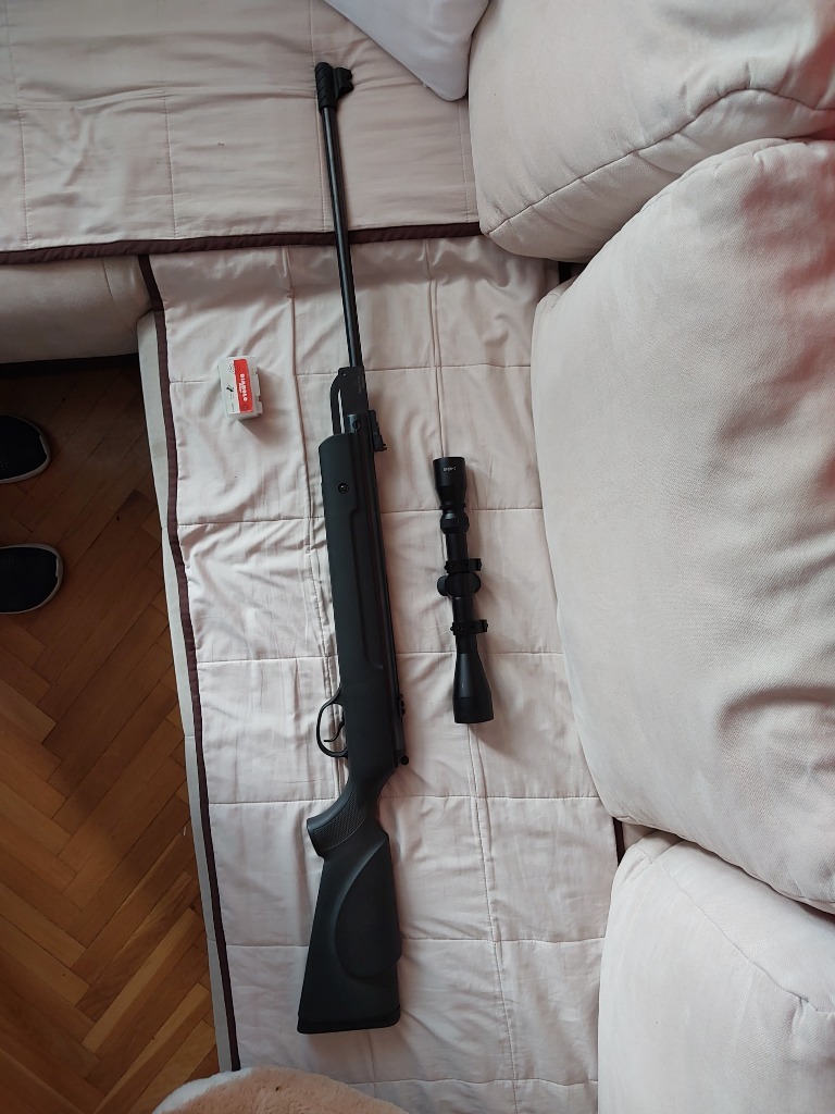 Wiatrówka Hatsan 90 z lunetą celowniczą | Sosnowiec | Kup teraz na ...