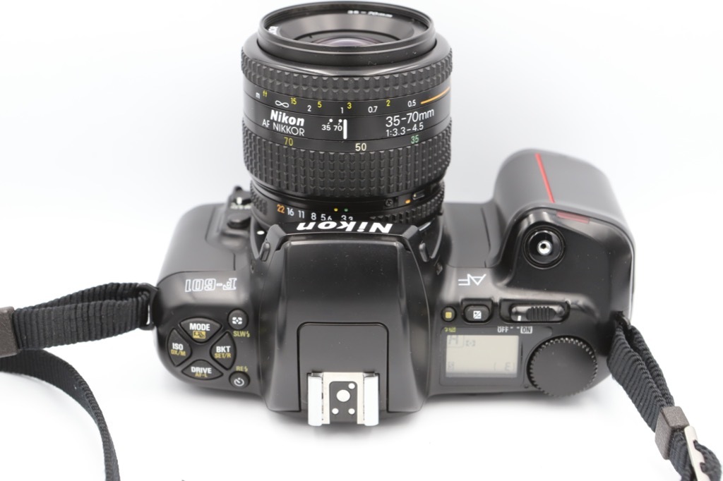 Nikon F601 F-601 AF + Nikkor 35-70 3.3-4.5 analog | Leszno | Kup teraz ...