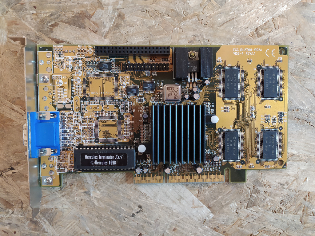 RETRO KARTA HERCULES TERMINATOR 2X I 3 | Kunice | Kup teraz na Allegro ...