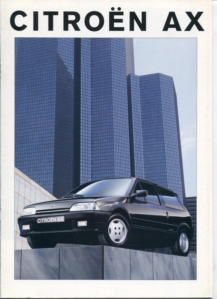 PROSPEKTCITROEN AX | Lublin | Kup teraz na Allegro Lokalnie