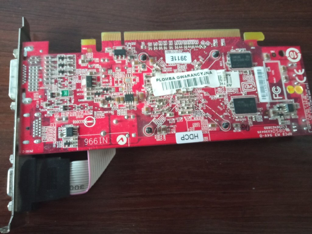 Karta graficzna ATI Radeon HD 4300/4500 512mb | Sieradz | Kup teraz na ...