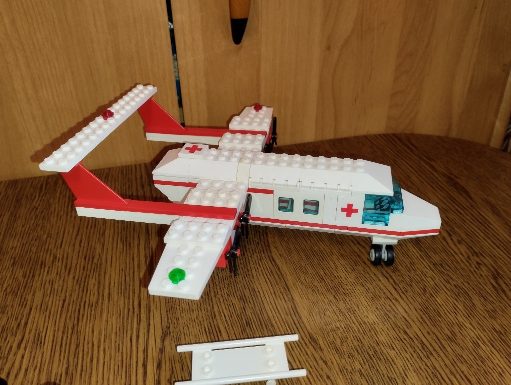 LEGO 6356 MedStar Rescue Plane Clac Town | Kraków | Kup teraz na ...