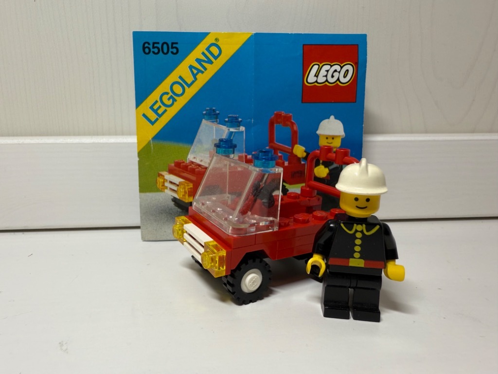LEGO clac town 6505 Fire Chiefs Car | ŁÓDŹ | Kup teraz na Allegro Lokalnie