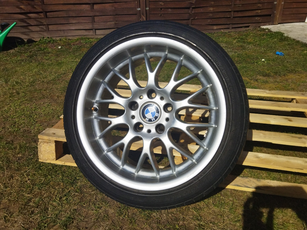 Felgi BMW 8J 17" z oponami 205/45 R17 e36 BBS koła | Rzeszów | Kup ...
