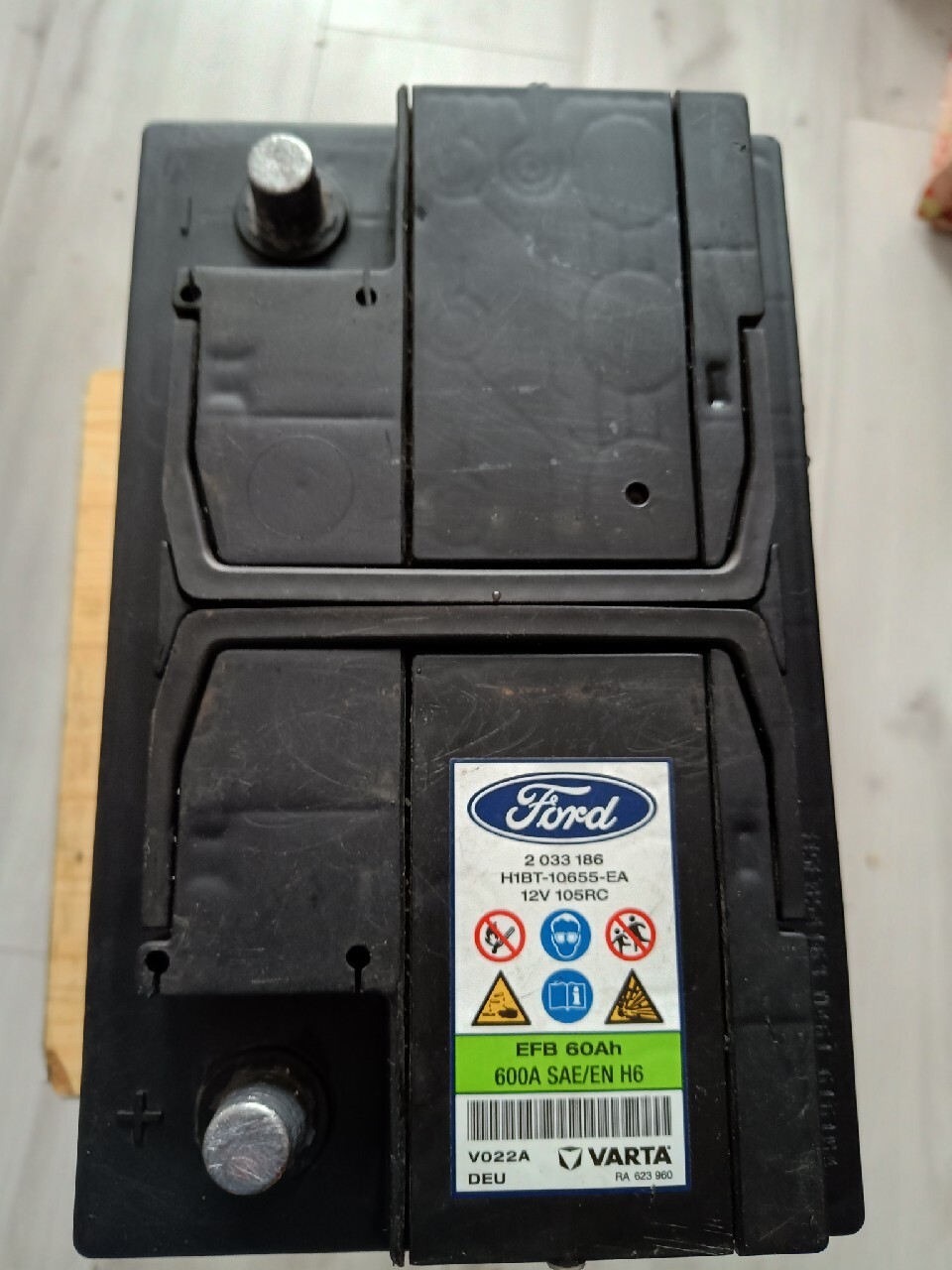 Oryginalny akumulator Varta EFB H1BT-10655-EA | Wieliczka | Kup teraz ...