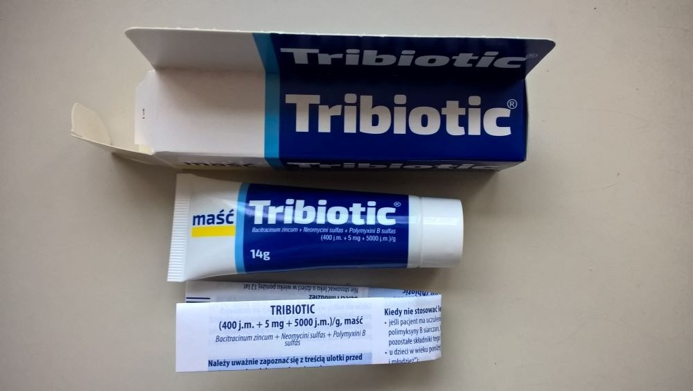 Tribiotic maść antybakteryjna 14g tuba | Pabianice | Kup teraz na ...