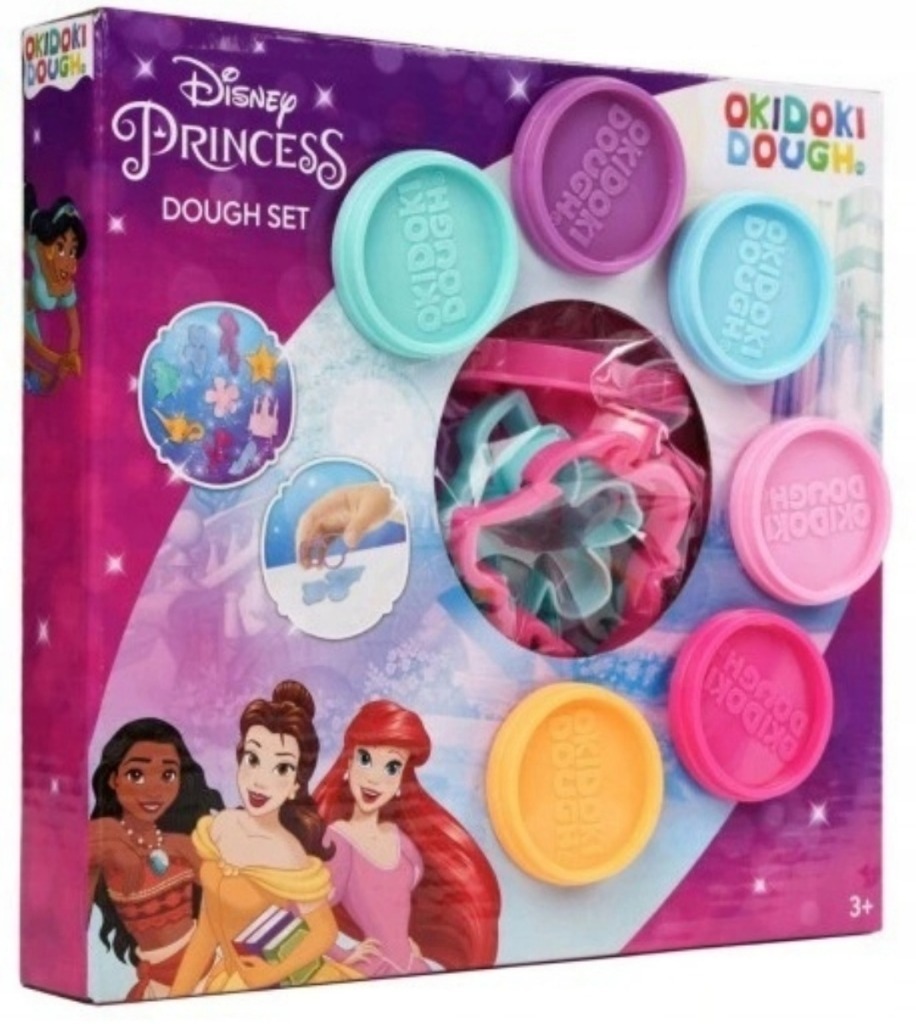 Ciastolina masa plastyczna Disney Princess | Łódź | Kup teraz na ...