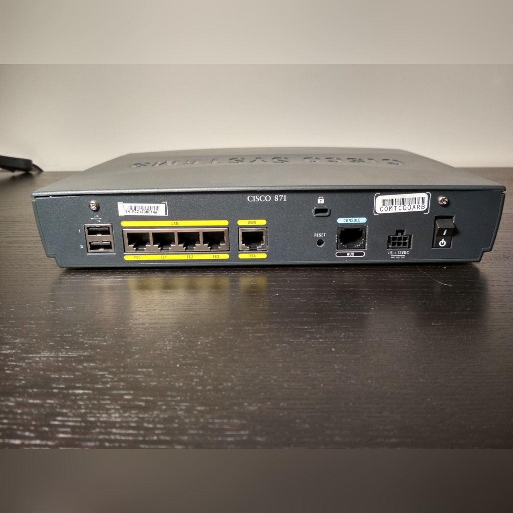 Router Cisco 871 | Wieliczka | Kup teraz na Allegro Lokalnie