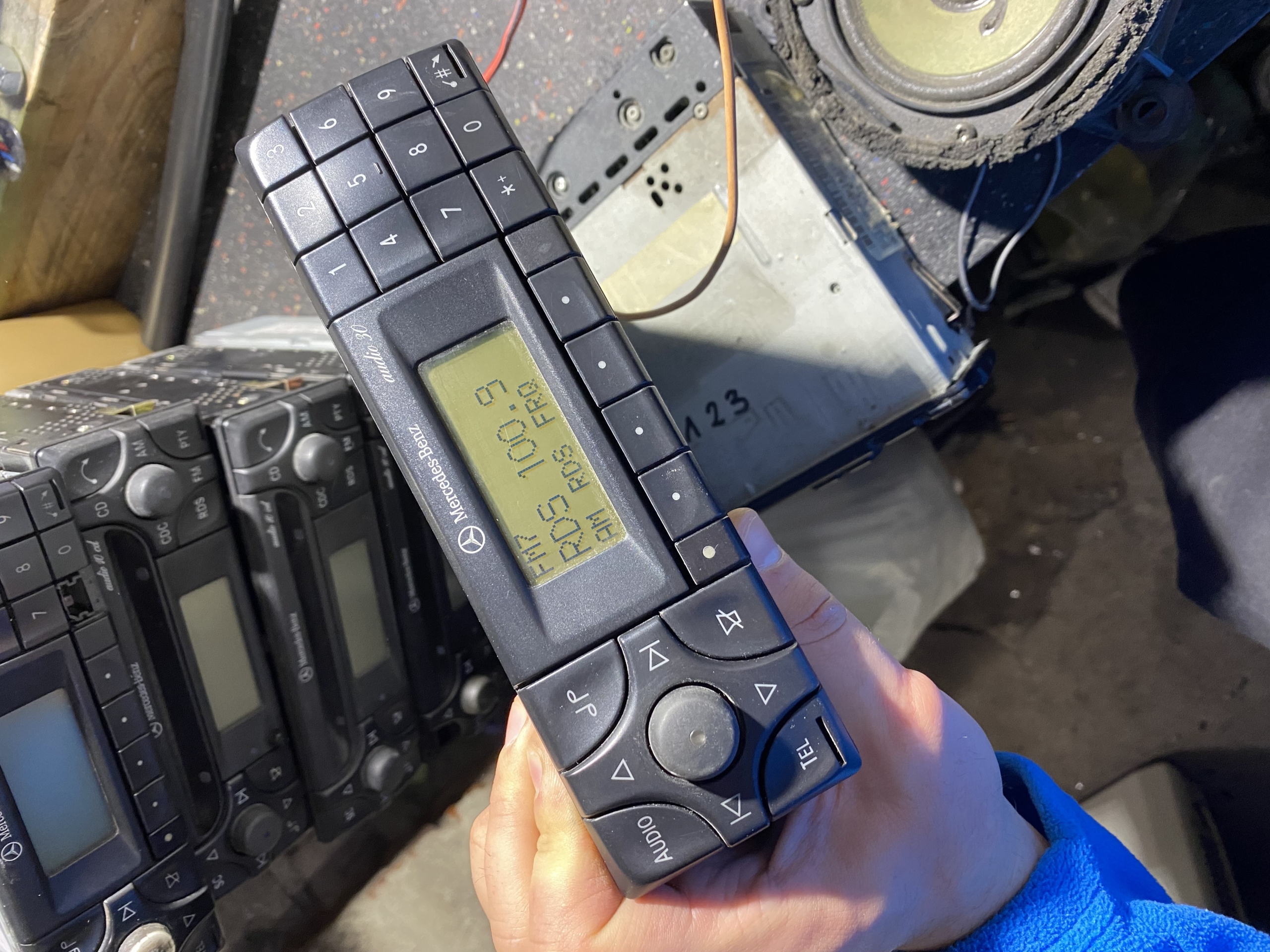 Radio mercedes becker be3307 slk sl w140 R129 w208 | Gdańsk ...