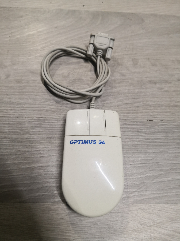 Myszka komputerowa OPTIMUS SA retro komputer port com rs232 | Biłgoraj | Kup teraz na Allegro ...