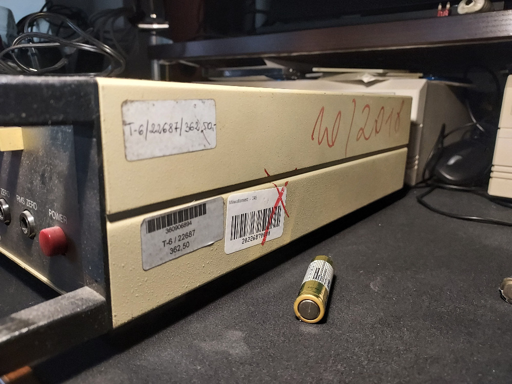 UNIPAN Voltomierz laboratoryjny TYP 245P - sprawny | Gdańsk | Licytacja ...