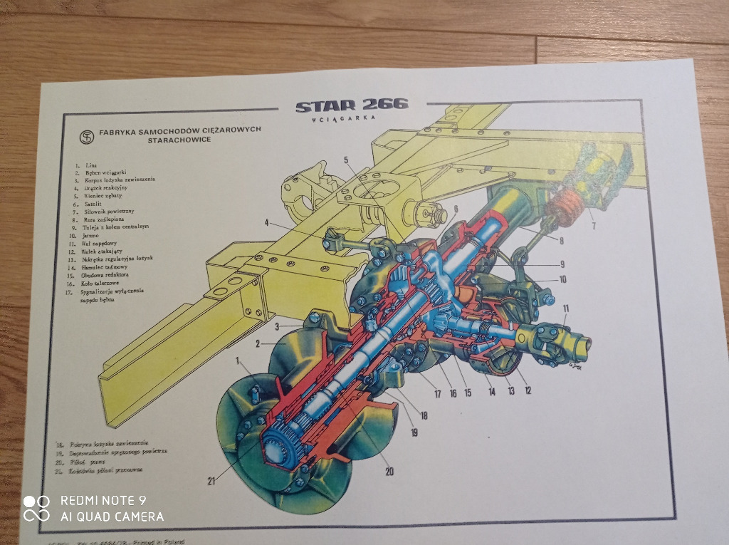 Star 266 schematy, instrukcje, prospekty, przekrój | Jodłownik | Kup ...