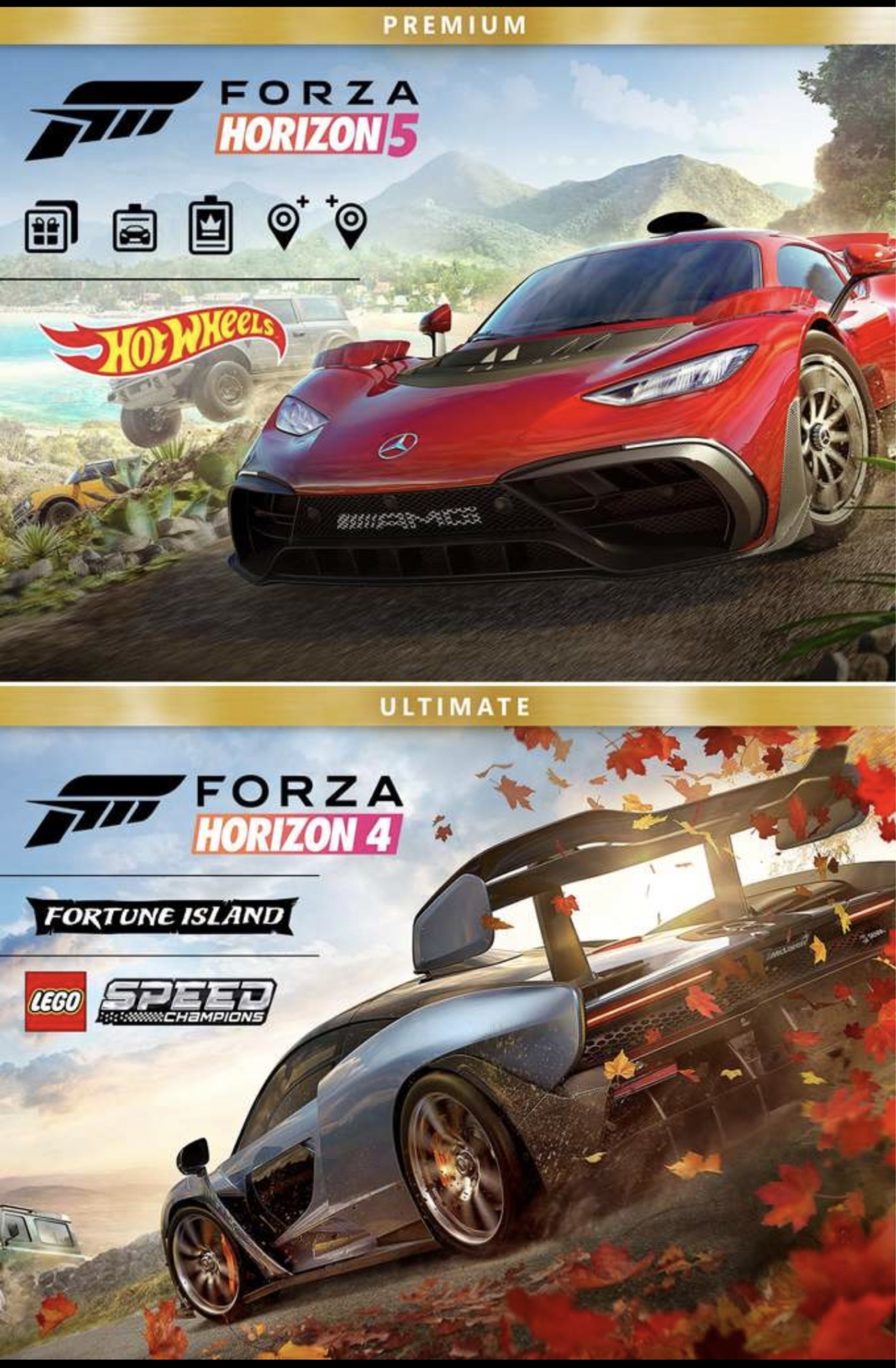 Forza Horizon 5 Premium + FH4 Ultimate GIFT bundle | Żary | Kup teraz ...