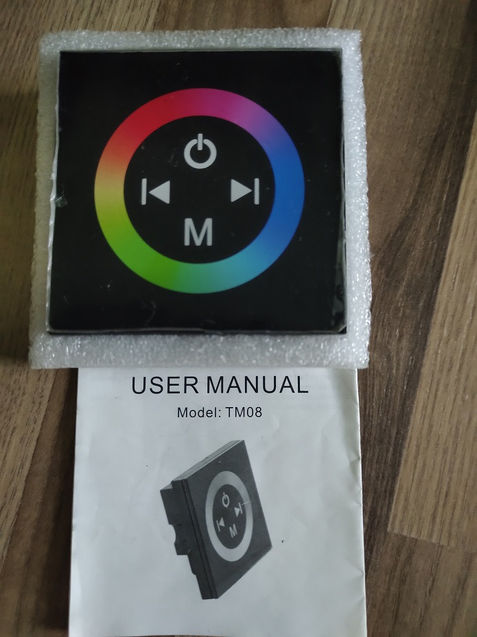 LED Kontroler ściemniacz dotykowy TM08 RGB | Lesznowola | Kup teraz na ...