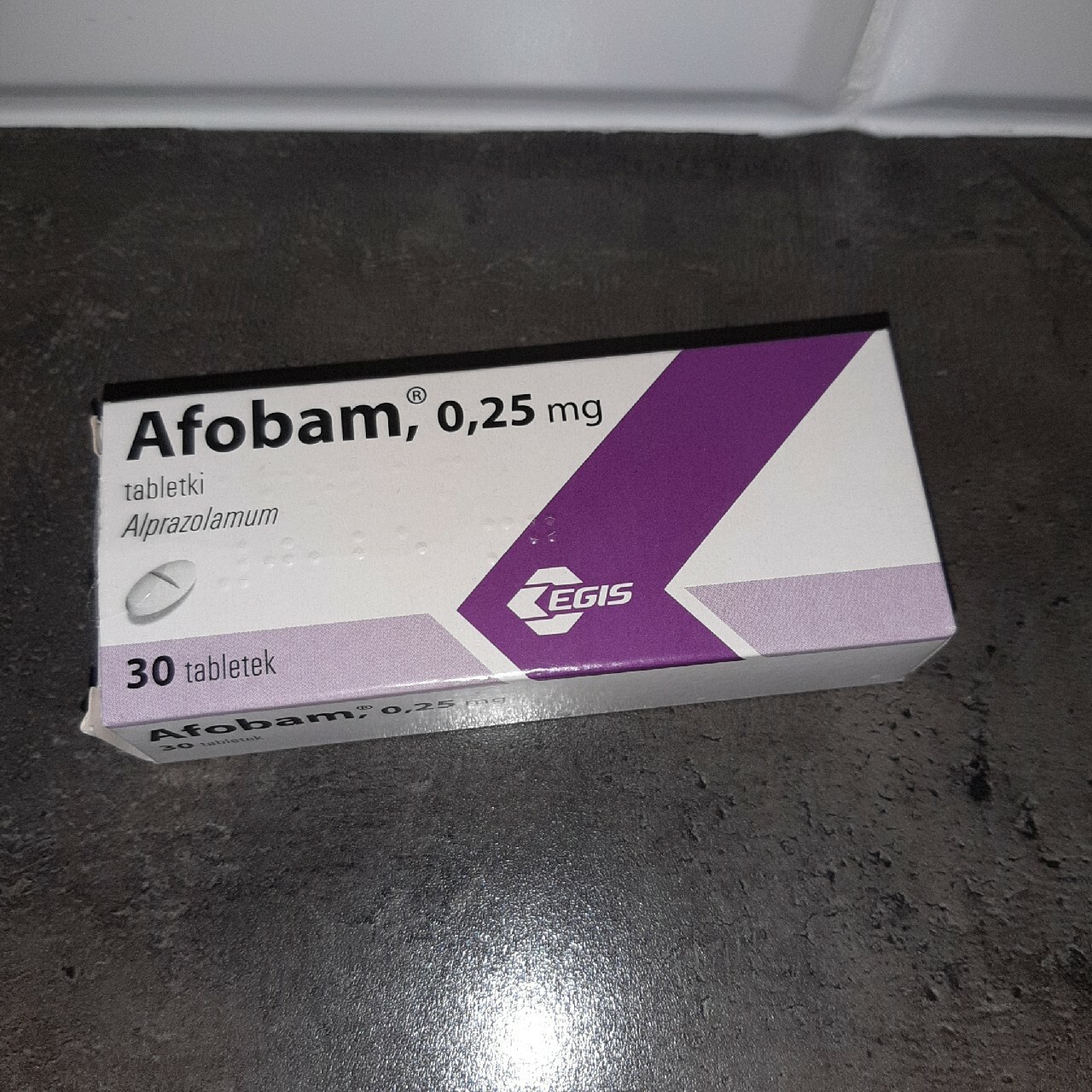 Afobam 0.25mg | Krosno | Kup teraz na Allegro Lokalnie