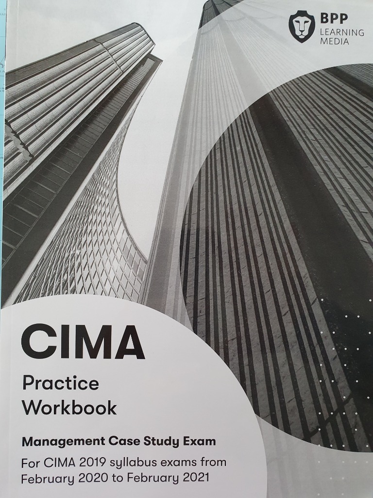 CIMA BPP management case study practice workbook | Warszawa | Kup teraz na Allegro Lokalnie