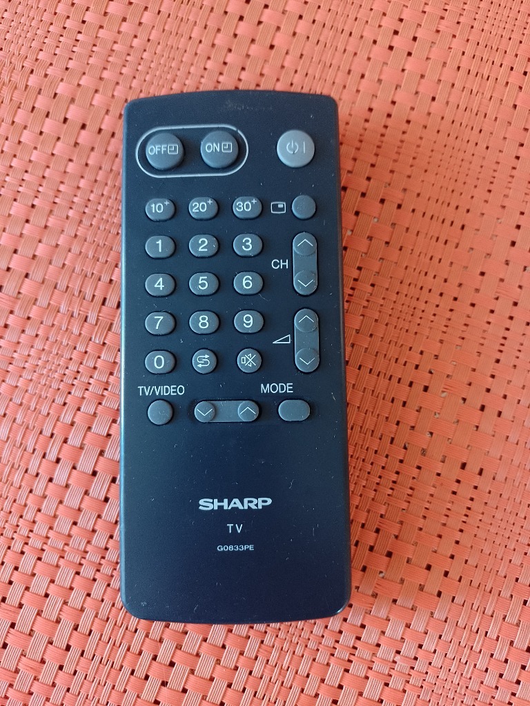 Pilot SHARP G0833PE Tv video | Warszawa | Kup teraz na Allegro Lokalnie