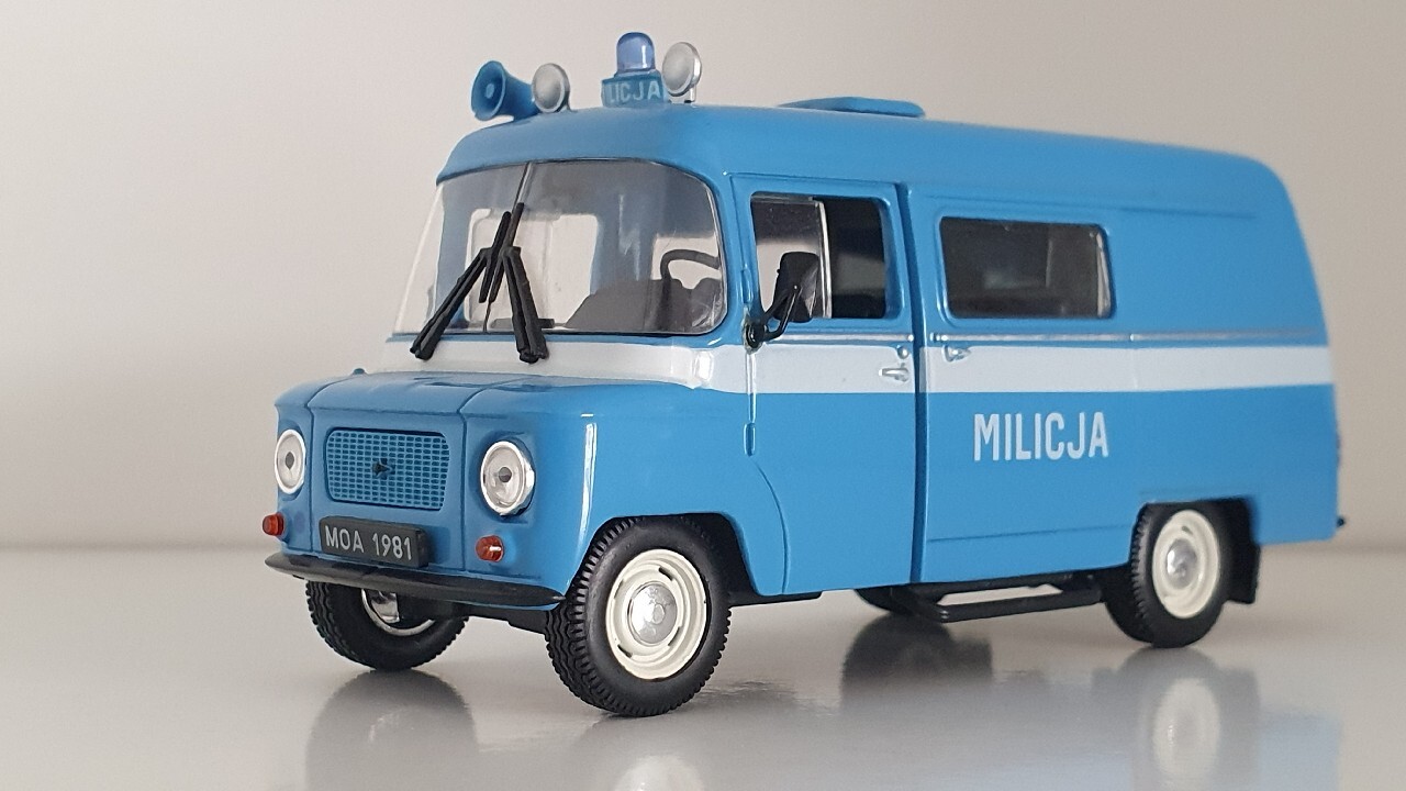 Nysa 522 KW Milicja MO 1:43 Kultowe Auta PRL | Warszawa | Kup teraz na ...
