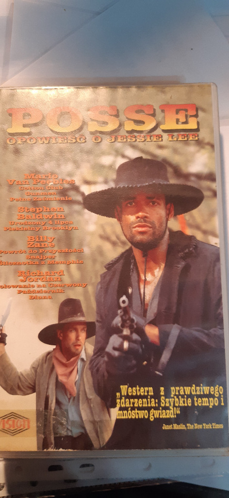 Kaseta vhs unikat western Posse - Opowieść o Jesse Lee | Bytom | Kup ...