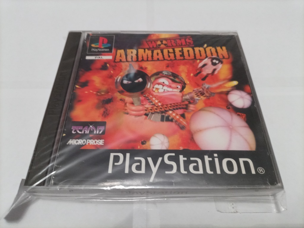 Worms Armageddon PS1 PSX PlayStation Premierowe 3 X A | Krapkowice ...
