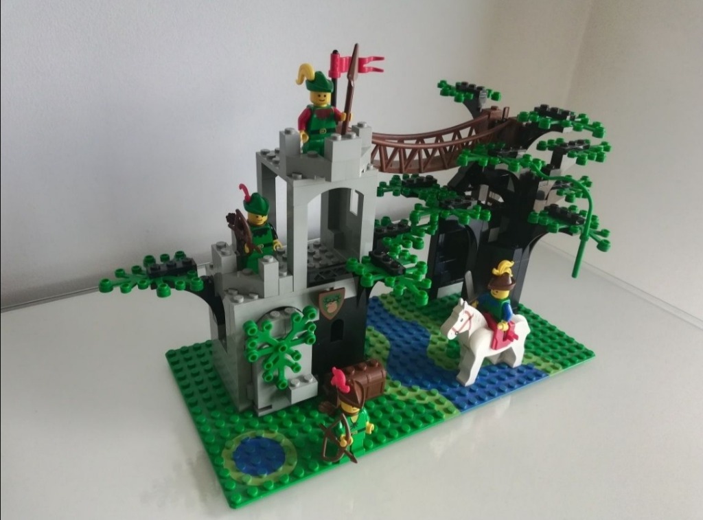 Lego System Castle 6071 Forestmen's Crossing | Luzino | Kup teraz na ...