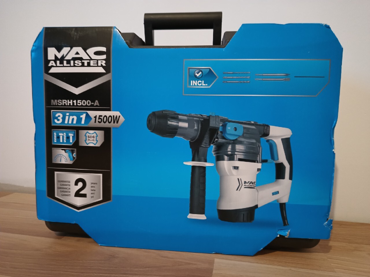 Młotowiertarka MacAllister + 1500w 5J | Radom | Kup teraz na Allegro ...