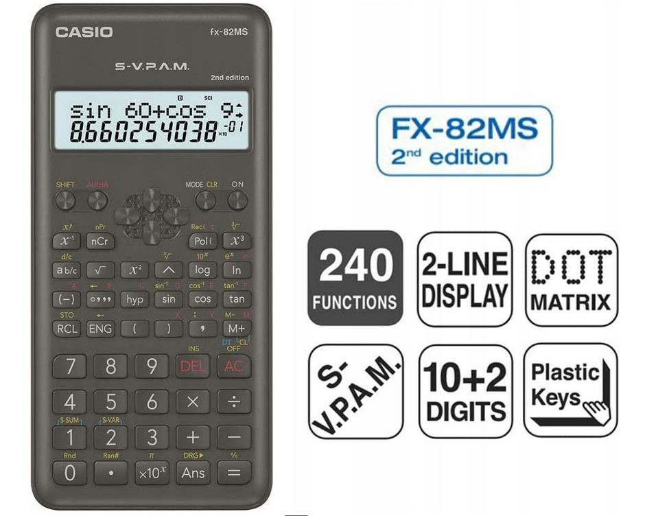 Kalkulator Casio Fx-82lb - Niska cena na Allegro.pl