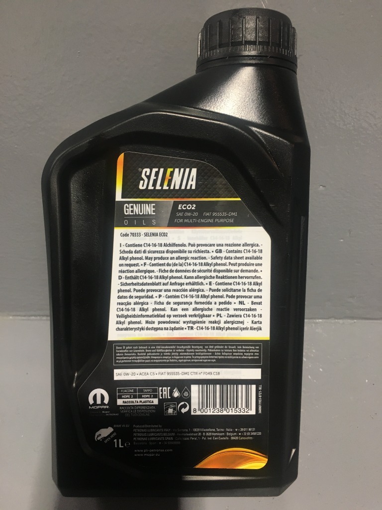 Selenia Eco2 0w20 | Olsztyn | Kup teraz na Allegro Lokalnie