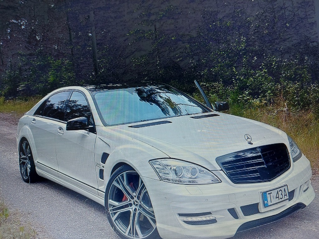 Mercedes w221 Long v8 5 5L Japonia przebieg 105 tys km LORINSER ...