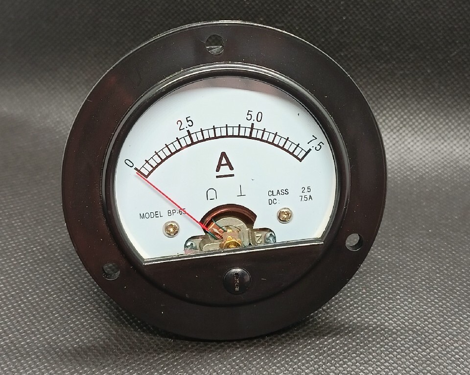 Miernik analogowy okrągły 7 5 A | Bolesławiec | Kup teraz na Allegro Lokalnie