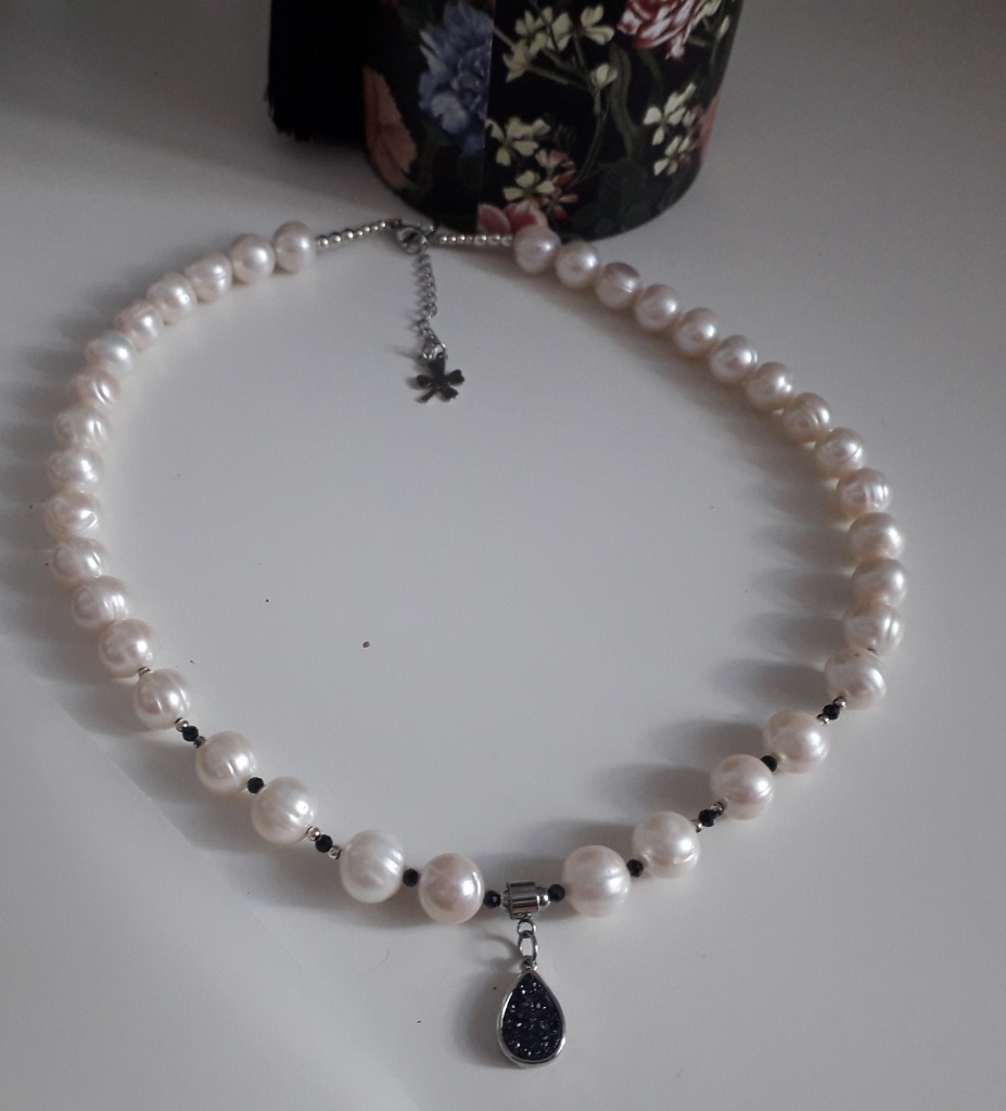 Naszyjnik perły hodowlane | Legionowo | Kup teraz na Allegro Lokalnie